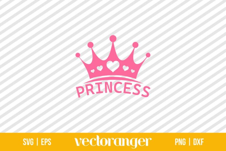 Princess Crown SVG | Vectoranger