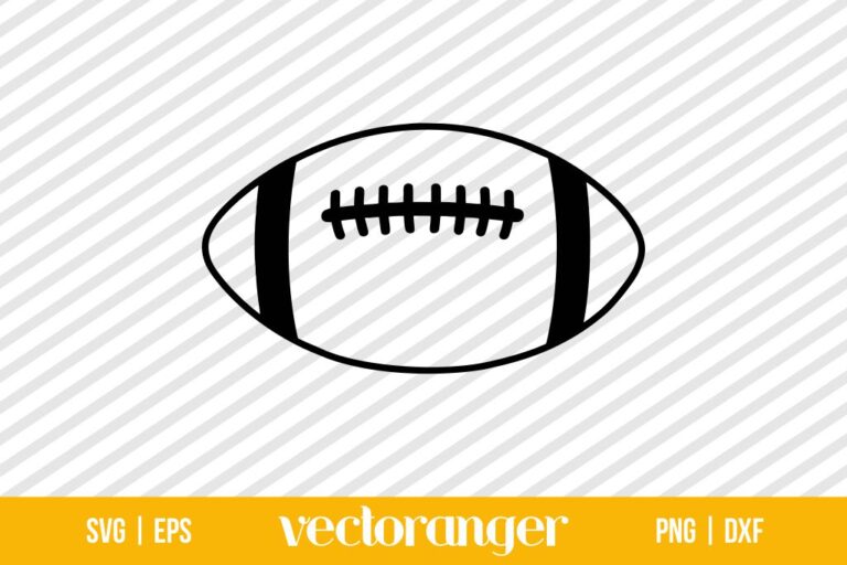 Football SVG Free | Vectoranger