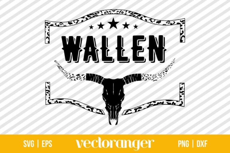 Wallen Bullskull SVG | Vectoranger