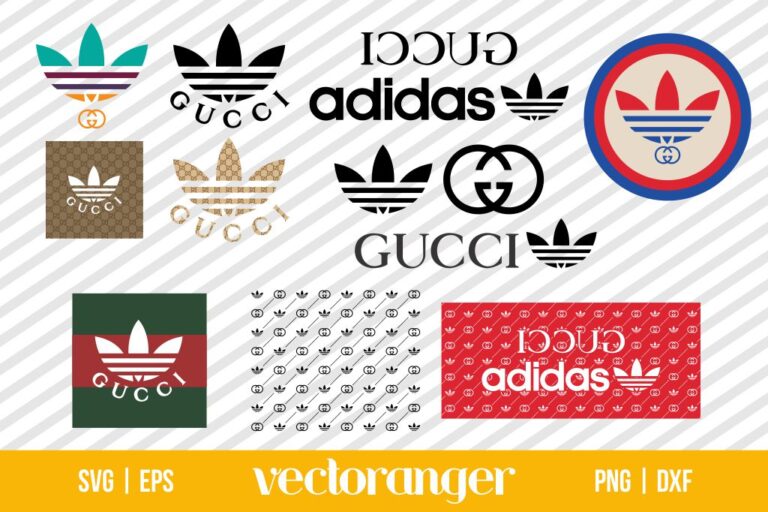 Adidas Gucci SVG Bundle | Vectoranger