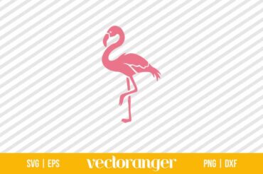 Pink Flamingo SVG Free | Vectoranger