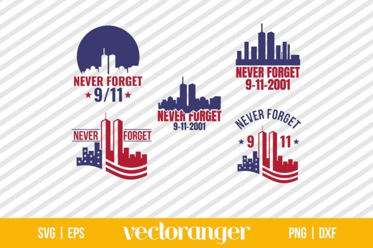 911 Never Forget SVG Bundle | Vectoranger