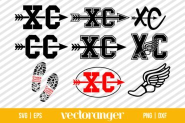Cross Country SVG Files | Vectoranger