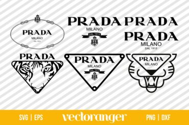 Prada Tiger Logo SVG Bundle | Vectoranger