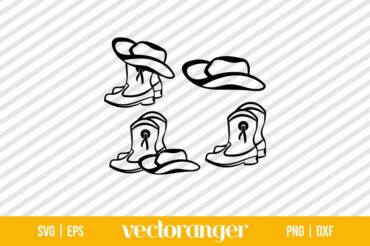 Drill Team Boots SVG Cut Files | Vectoranger