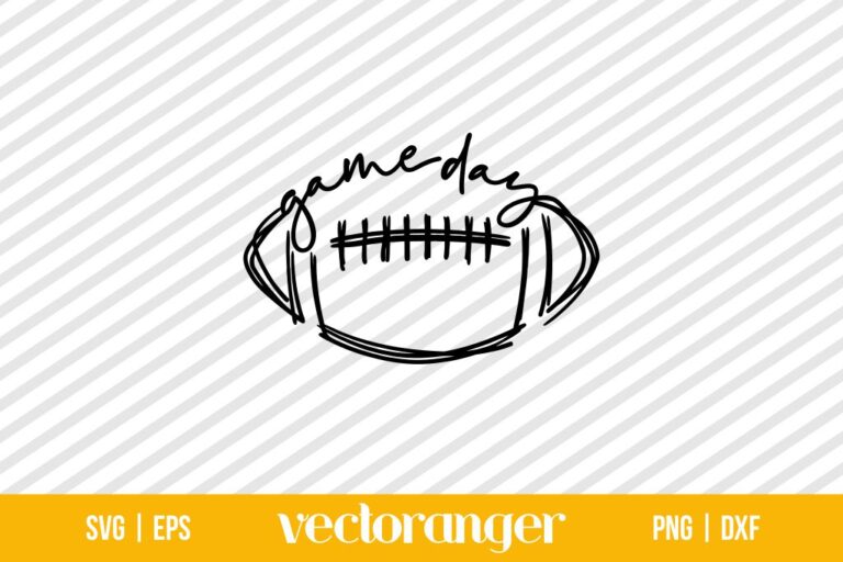 Game Day Football SVG Cut Files | Vectoranger