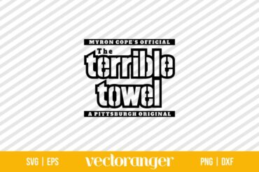 Pittsburgh Steelers Terrible Towel SVG | Vectoranger