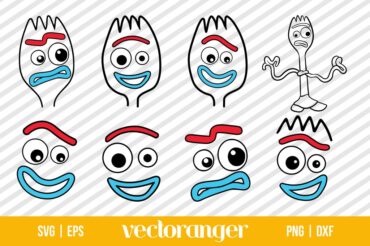 Toy Story Forky SVG Bundle | Vectoranger