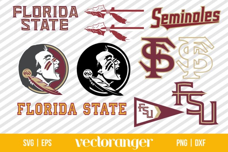 Florida State Football SVG Cut Files | Vectoranger