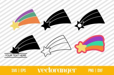 Mabel Pines Shooting Star SVG Bundle | Vectoranger