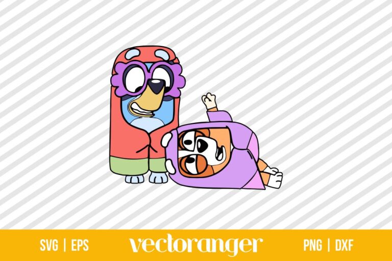 Bluey I Slipped On My Beans SVG | Vectoranger