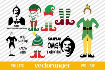 Buddy The Elf SVG Bundle | Vectoranger