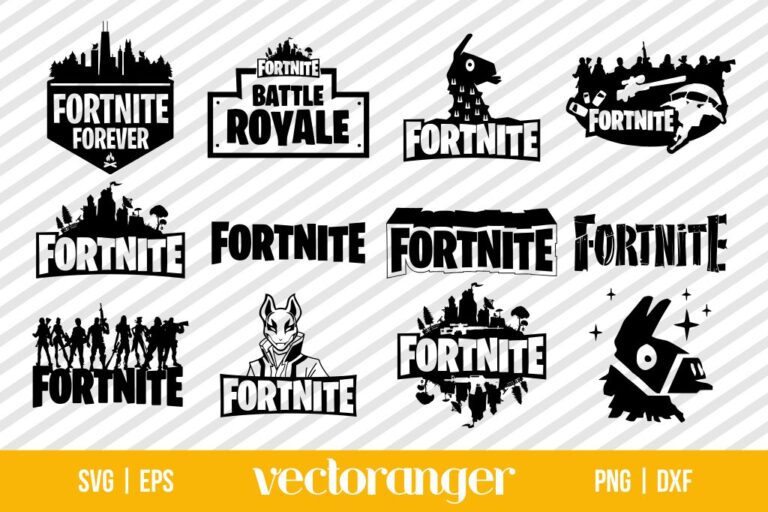 Fortnite Layered SVG Bundle | Vectoranger