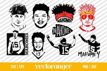Patrick Mahomes SVG Bundle | Vectoranger