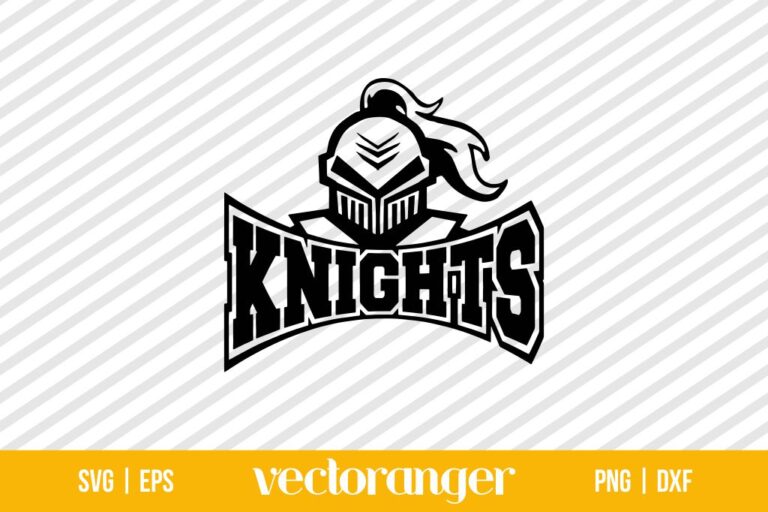 Knight Mascot School SVG | Vectoranger