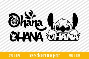 Ohana Lilo And Stitch SVG | Vectoranger