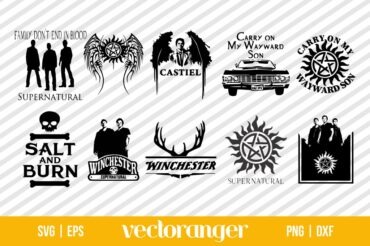 Supernatural SVG Bundle | Vectoranger