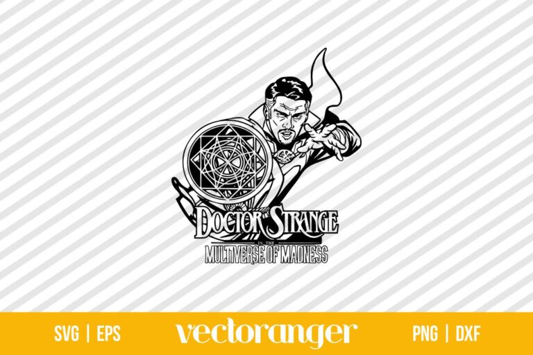 Doctor Strange Silhouette SVG | Vectoranger