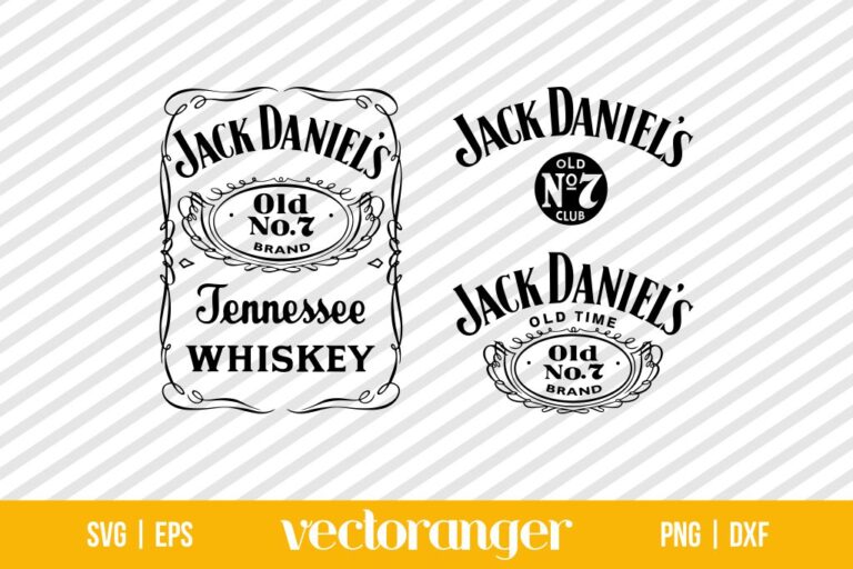 Jack Daniels SVG Bundle | Vectoranger