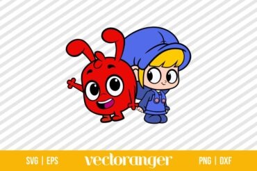 Morphle And Mila SVG Cut File | Vectoranger