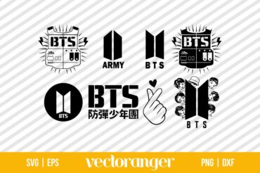 BTS Logo SVG Bundle | Vectoranger