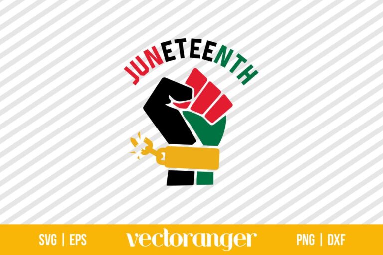 Freedom Hand Juneteenth SVG | Vectoranger