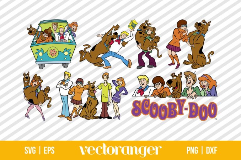 Scooby Doo SVG Cricut Bundle | Vectoranger