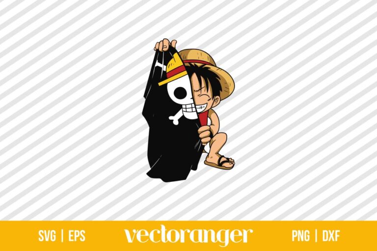 Luffy One Piece SVG | Vectoranger