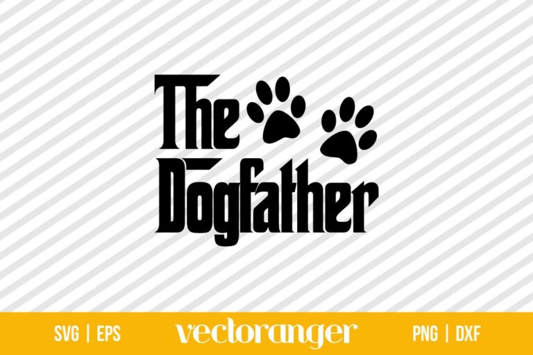 The Dogfather SVG | Vectoranger