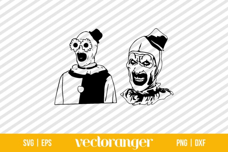 Art The Clown Halloween SVG | Vectoranger