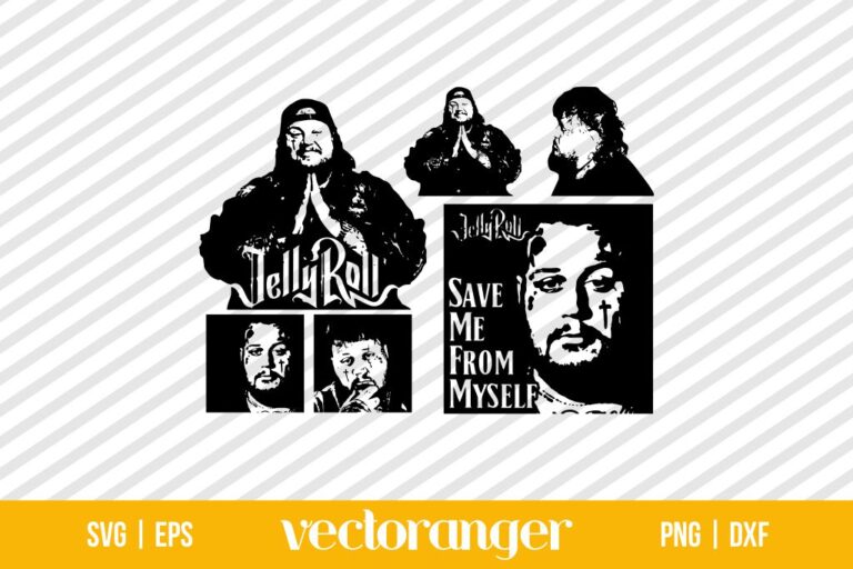 Jelly Roll SVG Bundle | Vectoranger