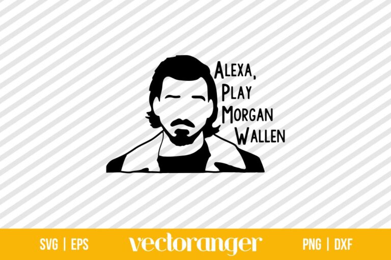 Morgan Wallen Alexa Play SVG | Vectoranger
