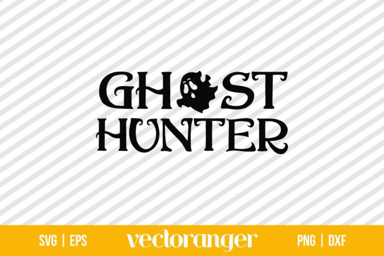 Ghost Hunter SVG Cut File | Vectoranger