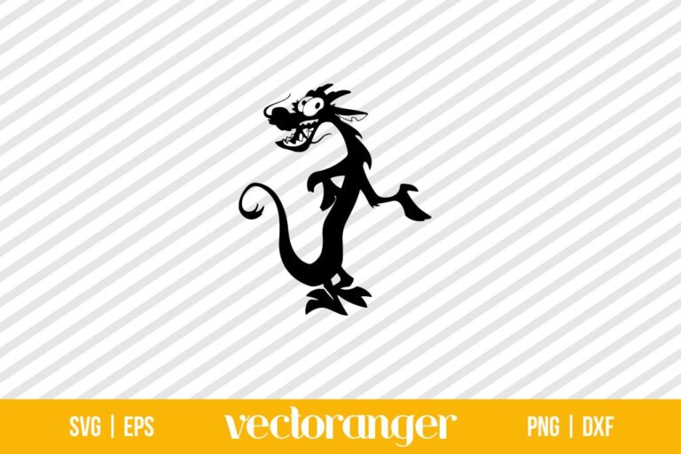 Mushu Disney Mulan SVG | Vectoranger