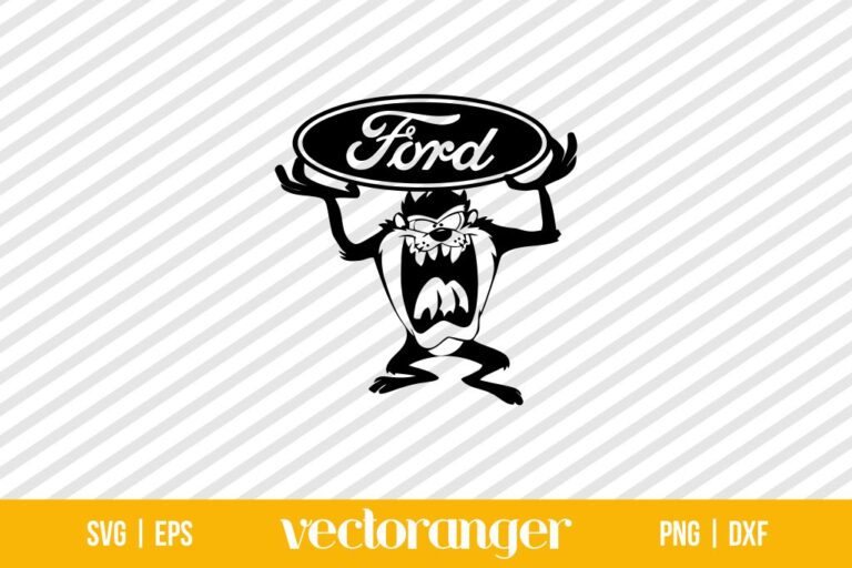 Tasmanian Devil FORD SVG | Vectoranger
