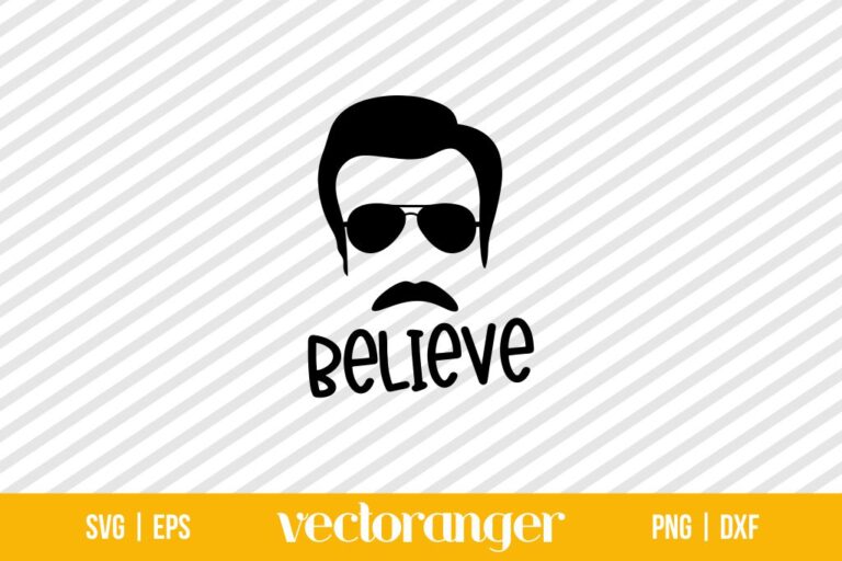 Believe Ted Lasso SVG Cut File | Vectoranger