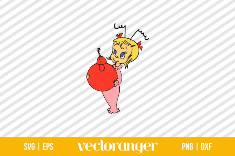 Cindy Lou Who SVG | Vectoranger