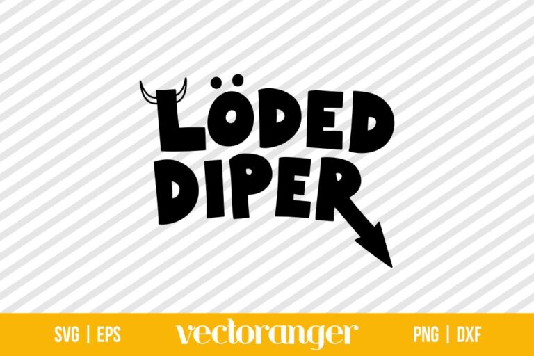 Löded Diper SVG | Vectoranger