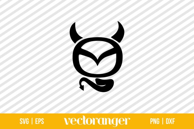 Mazda Devil SVG | Vectoranger