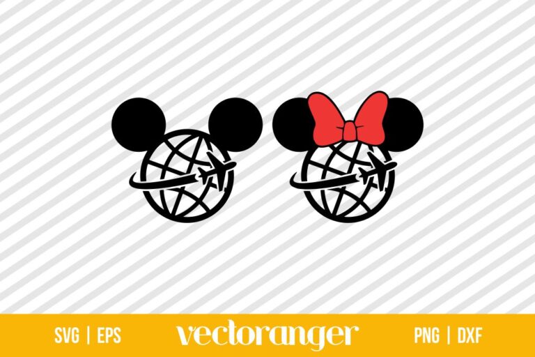 Monorail Epcot Mickey Ears SVG | Vectoranger