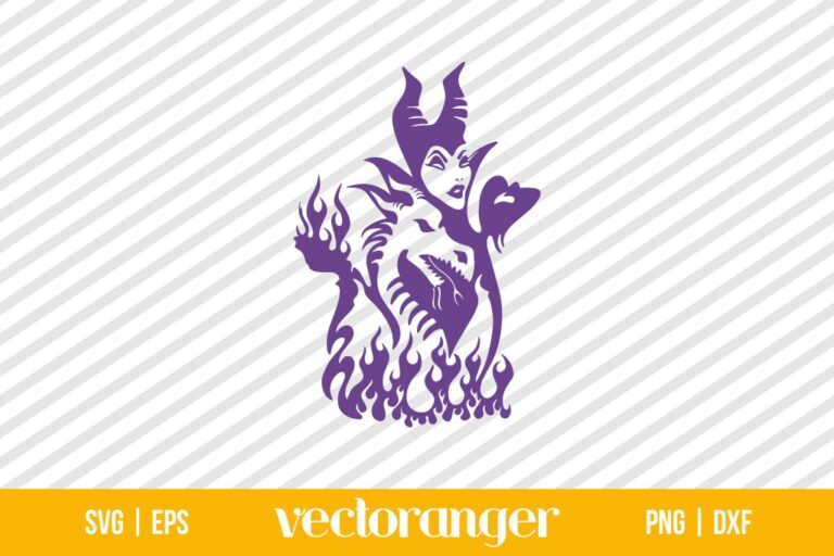 Maleficent Disney SVG | Vectoranger