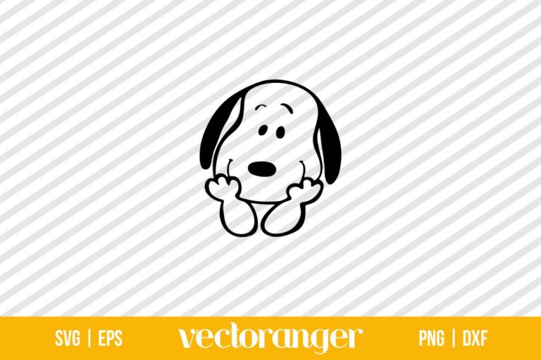 Peanuts Snoopy SVG | Vectoranger