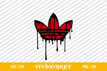 Adidas Logo Drip SVG | Vectoranger