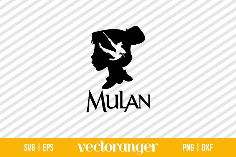 Mulan Disney SVG Cut File | Vectoranger