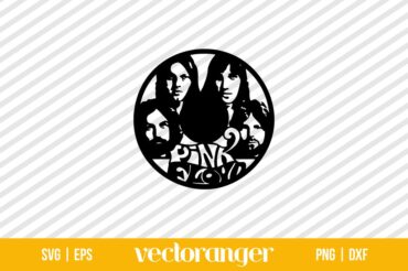 Pink Floyd Silhouette SVG | Vectoranger