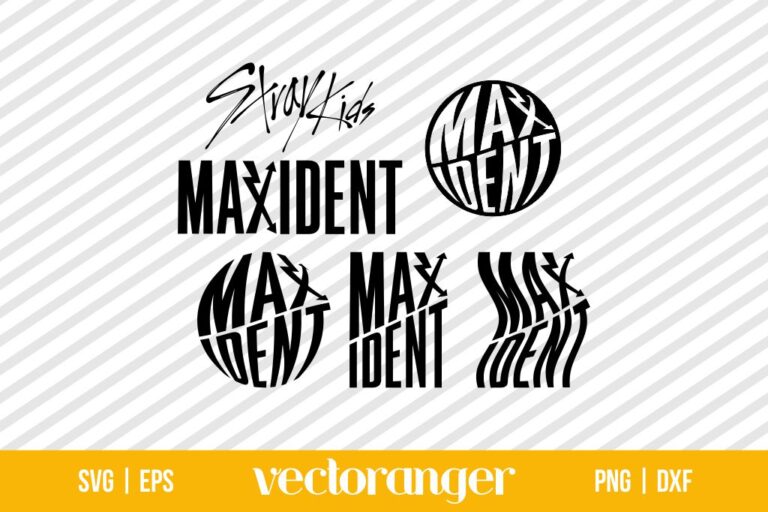 Stray Kids SKZ MAXIDENT Logo SVG | Vectoranger