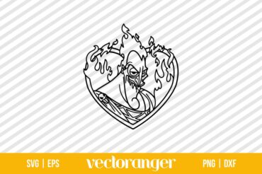 Disney Hades Hercules Outline SVG | Vectoranger