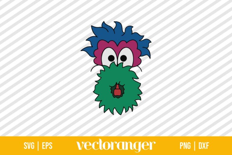 Philadelphia Pennsylvania Baseball Phanatic Mascot SVG | Vectoranger