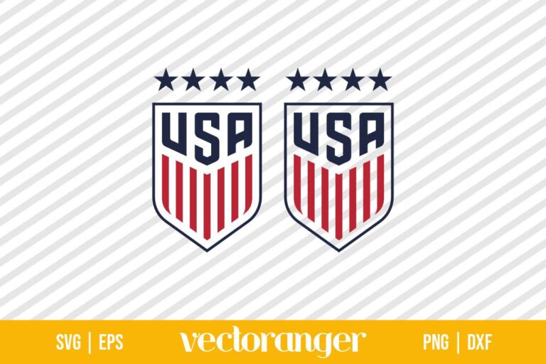 USA Womens Soccer Logo SVG | Vectoranger