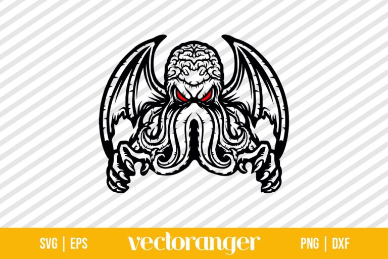 Cthulhu SVG | Vectoranger